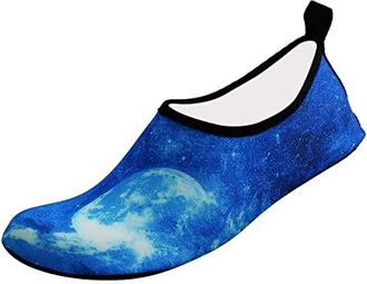 Generic Chaussures aquatiques pour femme - Chaussures de yoga - Chaussettes antidérapantes - Chaussures de plage pour la piscine, la plage, la marche, le yoga