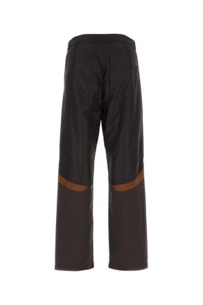 Moncler Mens Graphite Nylon Pant 280 Exterior: Pantaloni Trousers