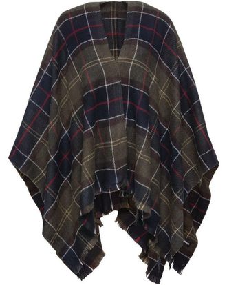 Barbour Cape Cape Staffin Tartan Serape