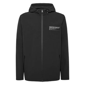 Plein Sport Homme, Vestes, Noir, Taille: M Veste de surv&ecirc;tement &agrave; capuche
