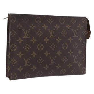 Louis Vuitton Pre-owned Monogram Pouch - - Pre-owned - Damen - Braun - ONE SIZE