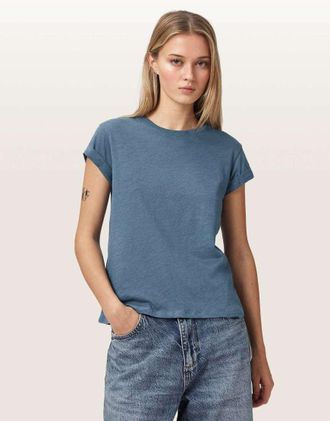 AllSaints Anna - T-Shirt in Blau
