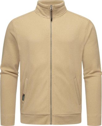Ragwear Sweatjacke Carlow l&auml;ssige Herren Kapuzenjacke mit Stehkragen