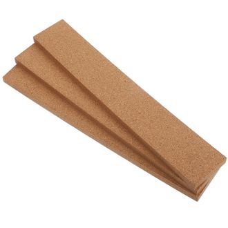 BESPORTBLE ELAYARD 3 Selbstklebende Korkstreifen 30x5cm Rahmenlose Korkleisten f&uuml;r B&uuml;ropinnwand Naturfarbene Memoboard Streifen mit Starker Haftung Vielseitig f&uuml;