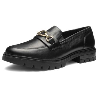 Ara Damen Cambridge Slipper, SCHWARZ, 37.5 EU Schmal