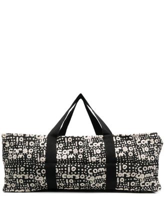 10 Corso Como grand sac fourre-tout à logo imprimé - Noir