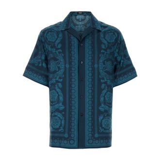 Versace Homme, Chemises, Multicolore, Taille: L Informal Shirt