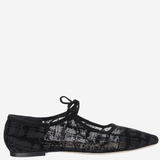 Arteana Chaussures plates en maille et cuir Arteana