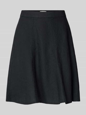 Marc O'Polo Ausgestellter Mini-Rock aus reinem Leinen