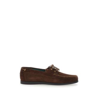 Vinny&rsquo;s Lace-up Round-toe Loafers