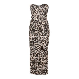 Twentyfourhaitch Palau Midi Kleid - - Dresses - Damen - Mehrfarbig - L
