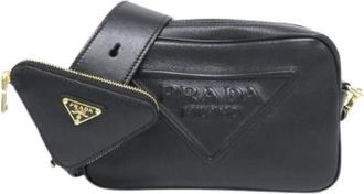 Prada Pre-owned Grace LUX Sac bandouli&egrave;re - Femme - Pre-owned - Noir - Taille: ONE Size