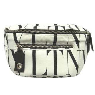 Valentino Pre-owned Canvas Fanny pack - - Pre-owned - Damen - Wei&szlig; - ONE SIZE