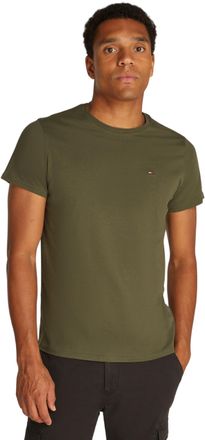 Tommy Jeans Herren T-Shirt Kurzarm TJM Original Slim Fit, Grün (Fatigue Green), XXS