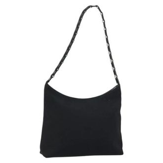 Ferragamo Sac bandouli&egrave;re en nylon Pre-owned - Femme - Pre-owned - Noir - Taille: ONE Size