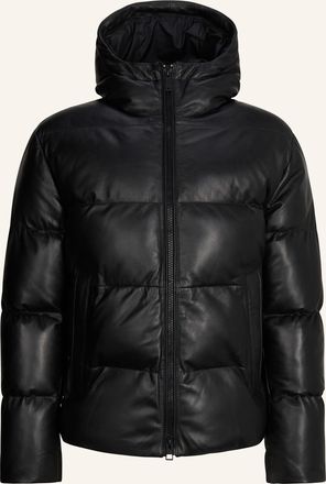 Strellson Lederjacke schwarz