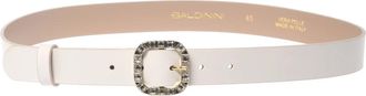 Baldinini Femme, Accessoires, Blanc, Taille: 100 CM Leather Belt