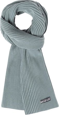 Camp David Herren Rippstrickschal Stone Washed Teal, None