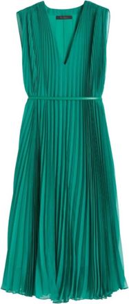 Max Mara Femme, Robes, Vert, Taille: 42 FR Robes Midi