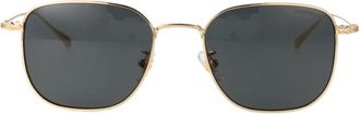 Montblanc Montblanc, unisex, Accessoires, Jaune, Taille: 54 MM Lunettes de soleil &agrave; monture g&eacute;om&eacute;trique