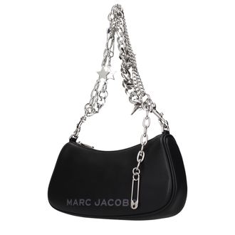 Marc Jacobs Womens Black Leather Shoulder Bag