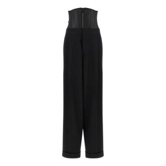 Dsquared2 Femme, Pantalons, Noir, Taille: 38 FR Pantalons