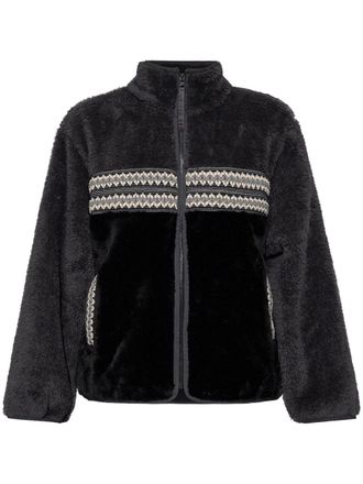 UGG Marlene Fleecejacke mit Stehkragen - Schwarz