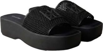Calvin Klein Mules &agrave; plateforme mesh