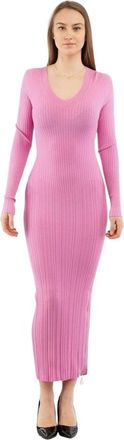 Moschino Femme, Robes, Rose, Taille: 38 FR Knitted Dress