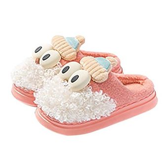 Generic Pantoufles de No&euml;l pelucheuses pour homme et femme - Chaussons dint&eacute;rieur et dext&eacute;rieur en peluche - Chauds et respirants - L&eacute;gers et d&eacute;contract&eacute;s, ro