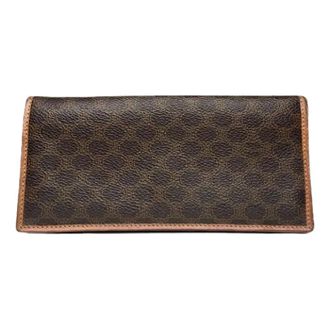 Celine Portefeuille en cuir Pre-owned - Femme - Pre-owned - Brun - Taille: ONE Size