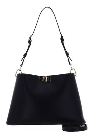 Furla Fleur Shoulder Bag M Nero