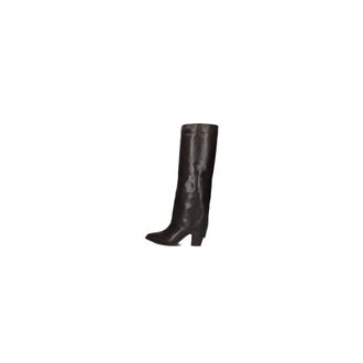 Lina Locchi Braune Lederstiefel - - Shoes - Damen - Braun - 39 EU