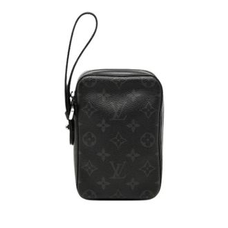 Louis Vuitton Pre-owned Pochette Monogram Eclipse en Toile - Femme - Pre-owned - Noir - Taille: ONE Size