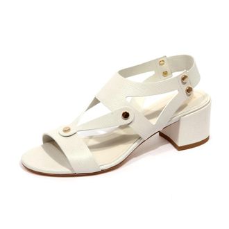 Tod's Korn Effekt Sandale Off White Schuh - - Shoes - Damen - Wei&szlig; - 36 1/2 EU