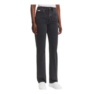 Calvin Klein High Rise Gerades Jeans - - Jeans - Damen - Grau - W25