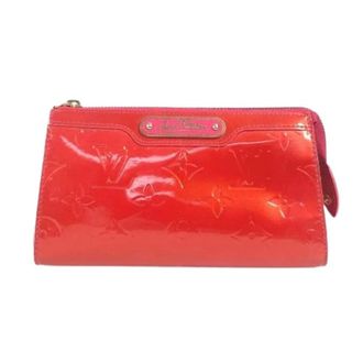 Louis Vuitton Pre-owned Monogram Vernis Pouch - Femme - Pre-owned - Rouge - Taille: ONE Size