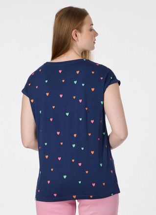 Ragwear Kurzarmshirt DIONA PRINT Bestseller aus Baumwoll-Modal-Mix mit allover Print