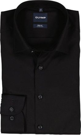 Olymp Herren Hemd schwarz Kent