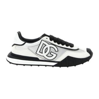 Dolce & Gabbana Baskets Athl&eacute;tiques DG - Homme - Chaussures - Blanc - Taille: 46 EU