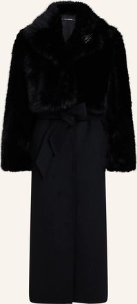 Karl Lagerfeld Mantel schwarz