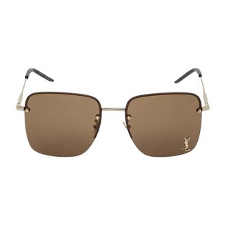 Saint Laurent Damen, Accessories, Braun, 58 MMGr&ouml;&szlig;e
