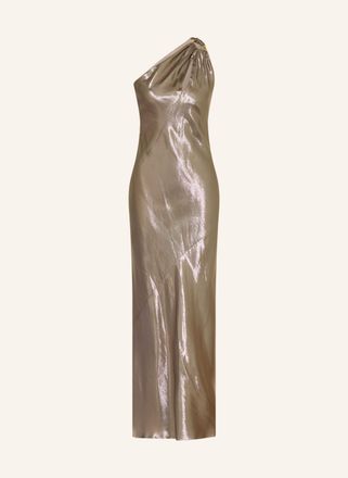 Max Mara Max Mara Studio One-Shoulder-Kleid Odissea Mit Glitzergarn grau