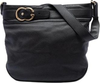 Gucci Sac bandouli&egrave;re vintage doccasion - Femme - Pre-owned - Noir - Taille: ONE Size