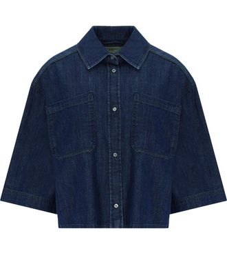 Weekend by Max Mara CHEMISE EN DENIM ZANNATA BLEUE MAX MARA WEEKEND