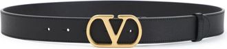 Valentino Garavani unisex, Accessoires, Noir, Taille: 80 CM Vlogo 30 Belt