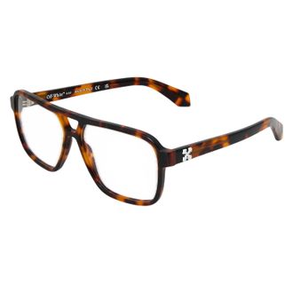 Off-white Off White - Style 81 l Schildpatt-Sonnenbrille f&uuml;r Herren (Braun)