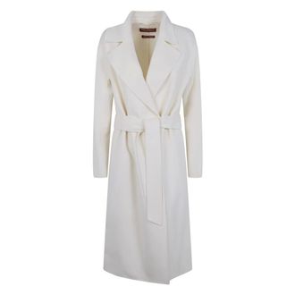 Max Mara Femme, Manteaux, Blanc, Taille: 34 FR Mstcles Regular Coat