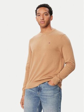 Tommy Hilfiger Pullover Essential Ssnl MW0MW39999 Beige Regular Fit