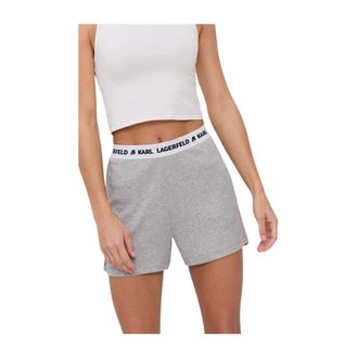 Karl Lagerfeld Pyjamashorts - - Shorts - Damen - Grau - S